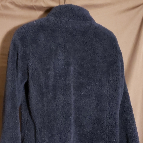 Disney | Sweaters | Disney Navy Blue Fuzzy And Soft Zip Up Sweater ...